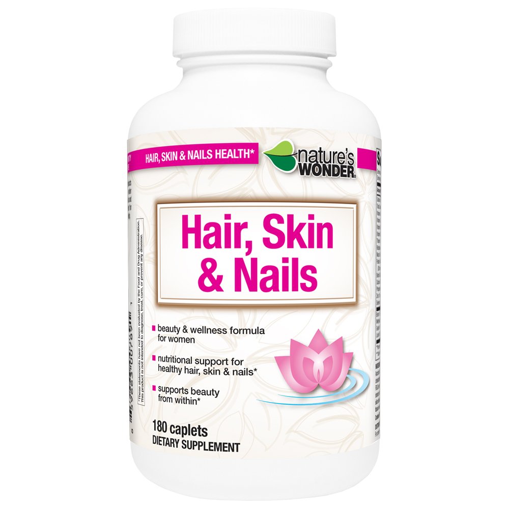 blended vitamin & mineral supplements for healthy hair