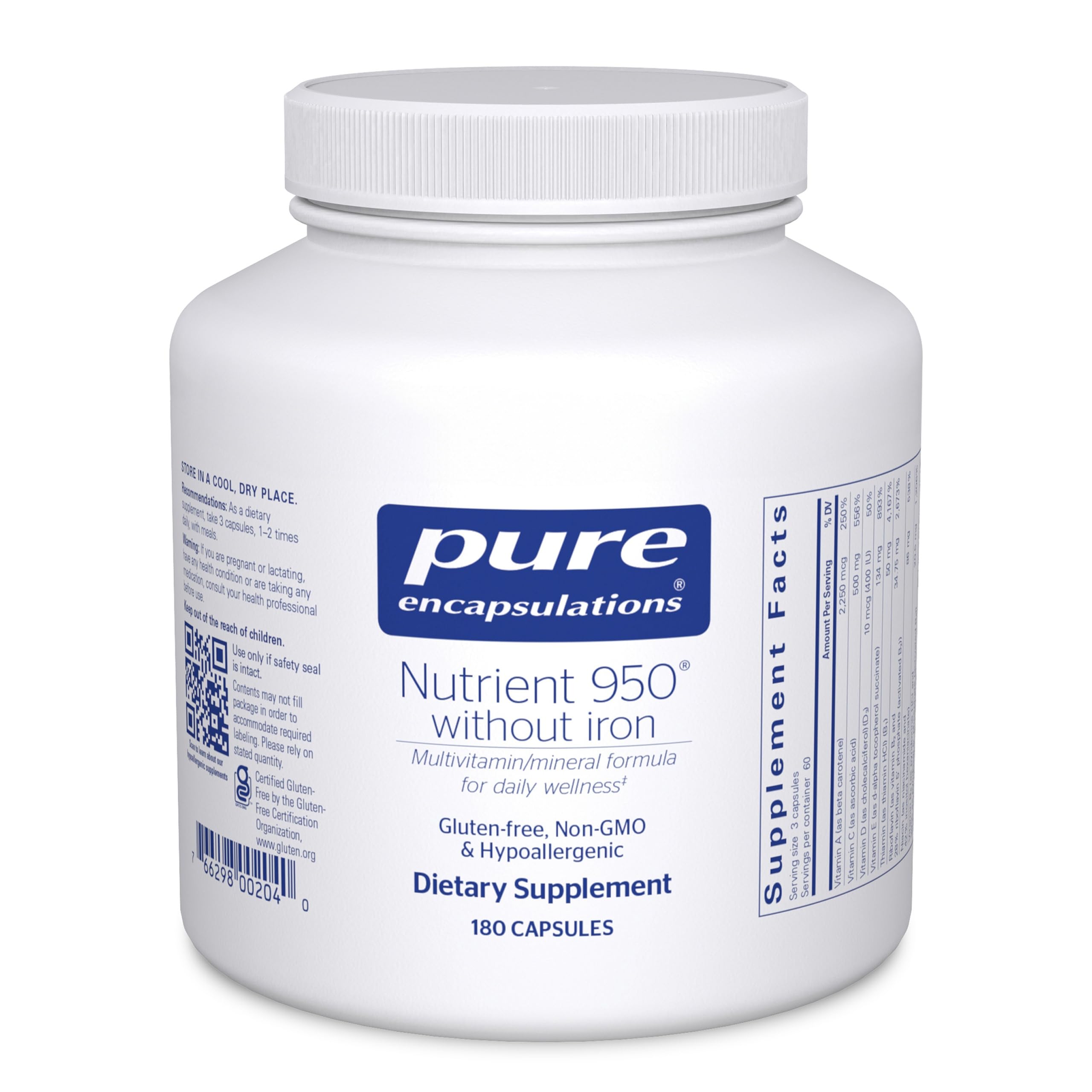 blended vitamin & mineral supplements for heart health