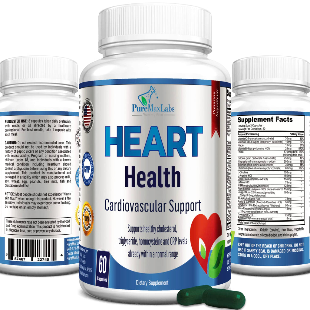 blended vitamin & mineral supplements for heart