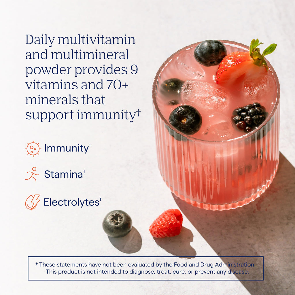 blended vitamin & mineral supplements for hydration