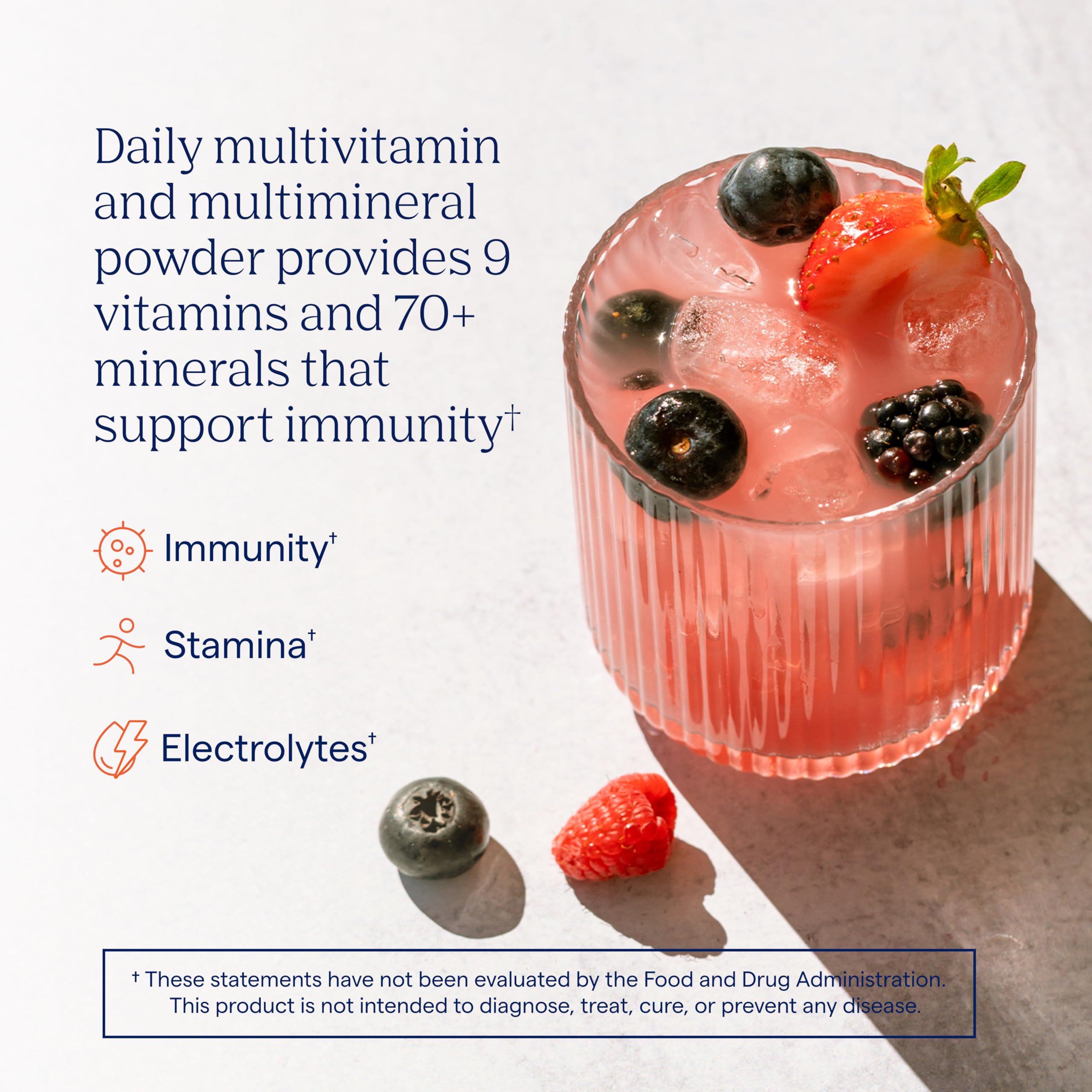 blended vitamin & mineral supplements for hydration