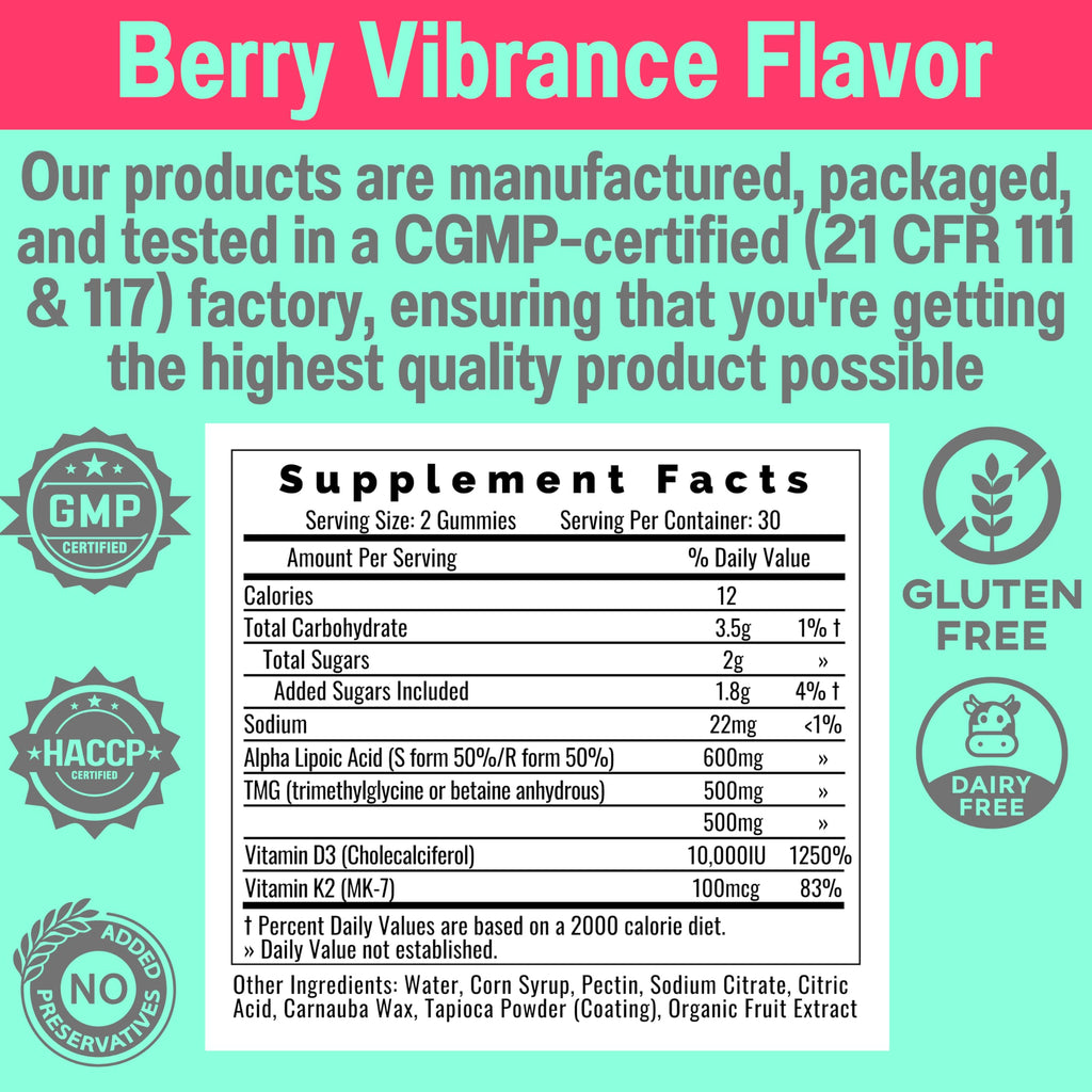 blended vitamin & mineral supplements for immune health