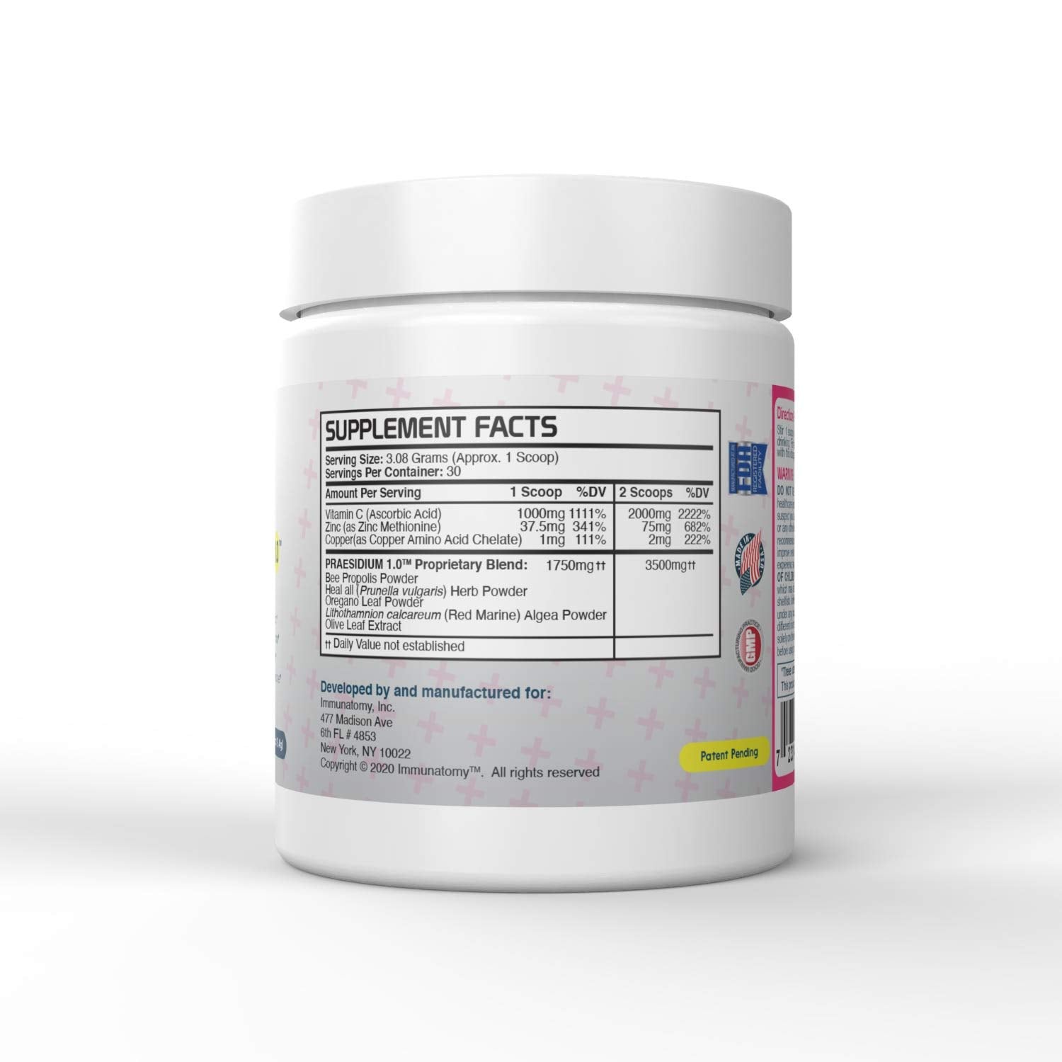 blended vitamin & mineral supplements for immune support