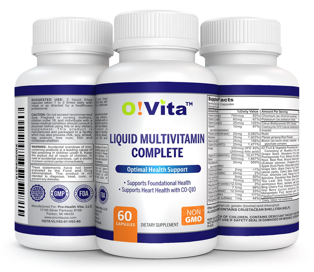 blended vitamin & mineral supplements for immunity