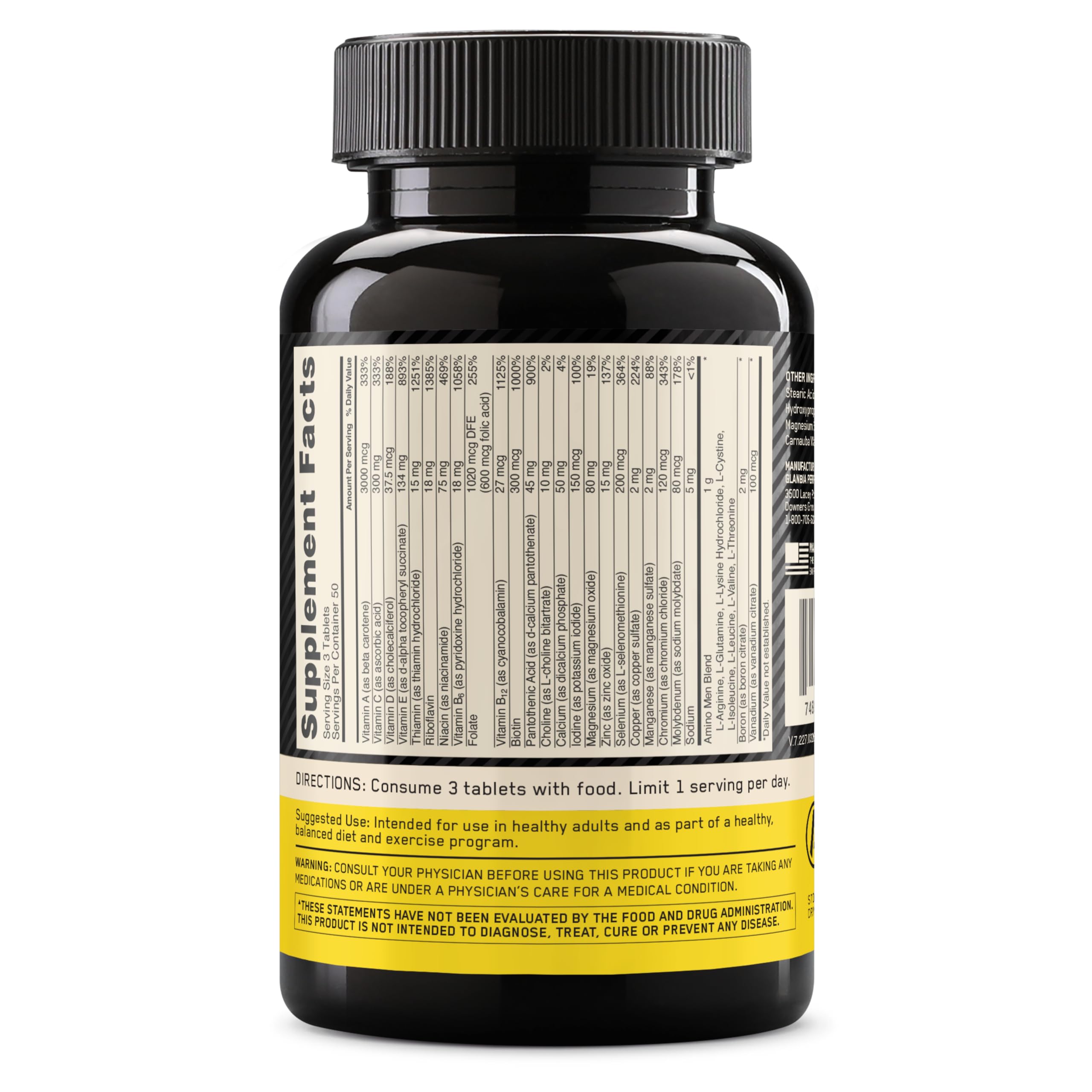 blended vitamin & mineral supplements for immunity