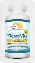 blended vitamin & mineral supplements for kidney health