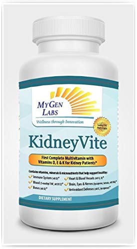 blended vitamin & mineral supplements for kidney health