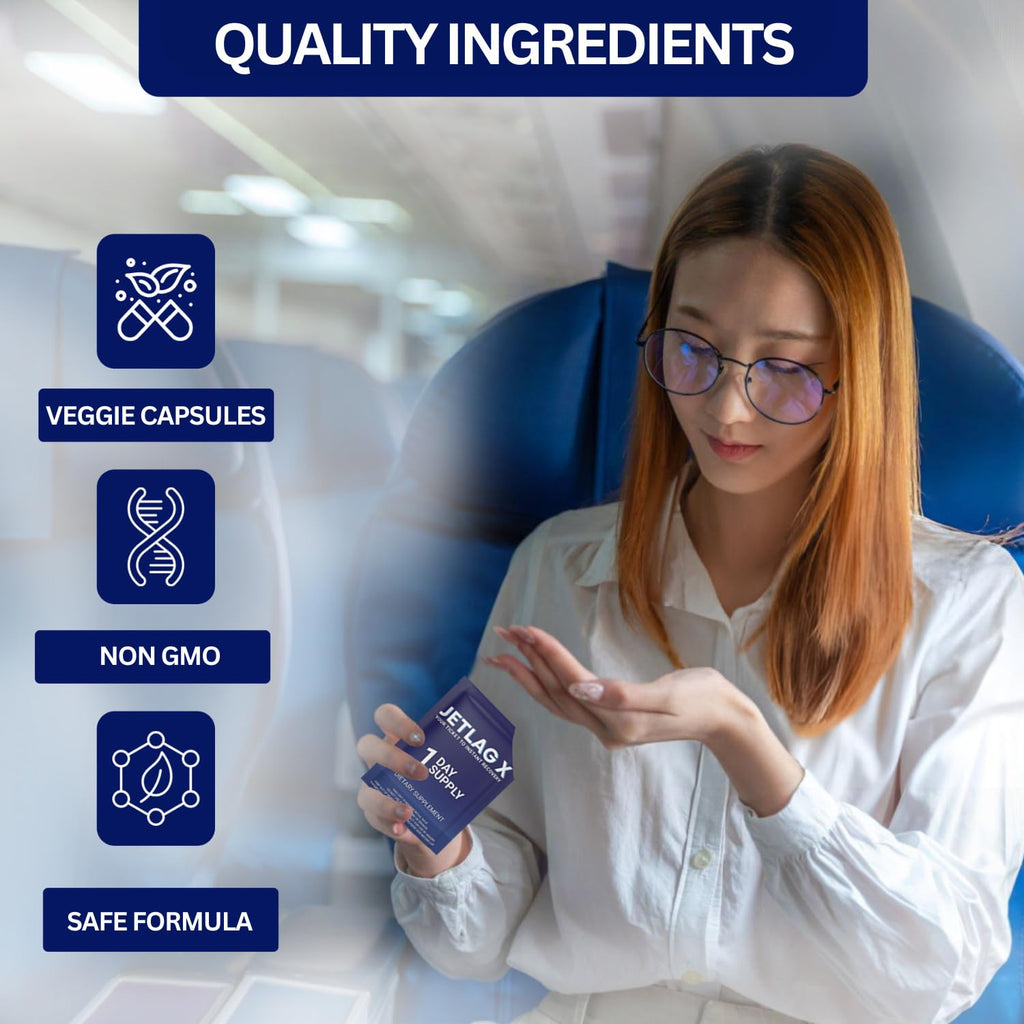 blended vitamin & mineral supplements for long flights