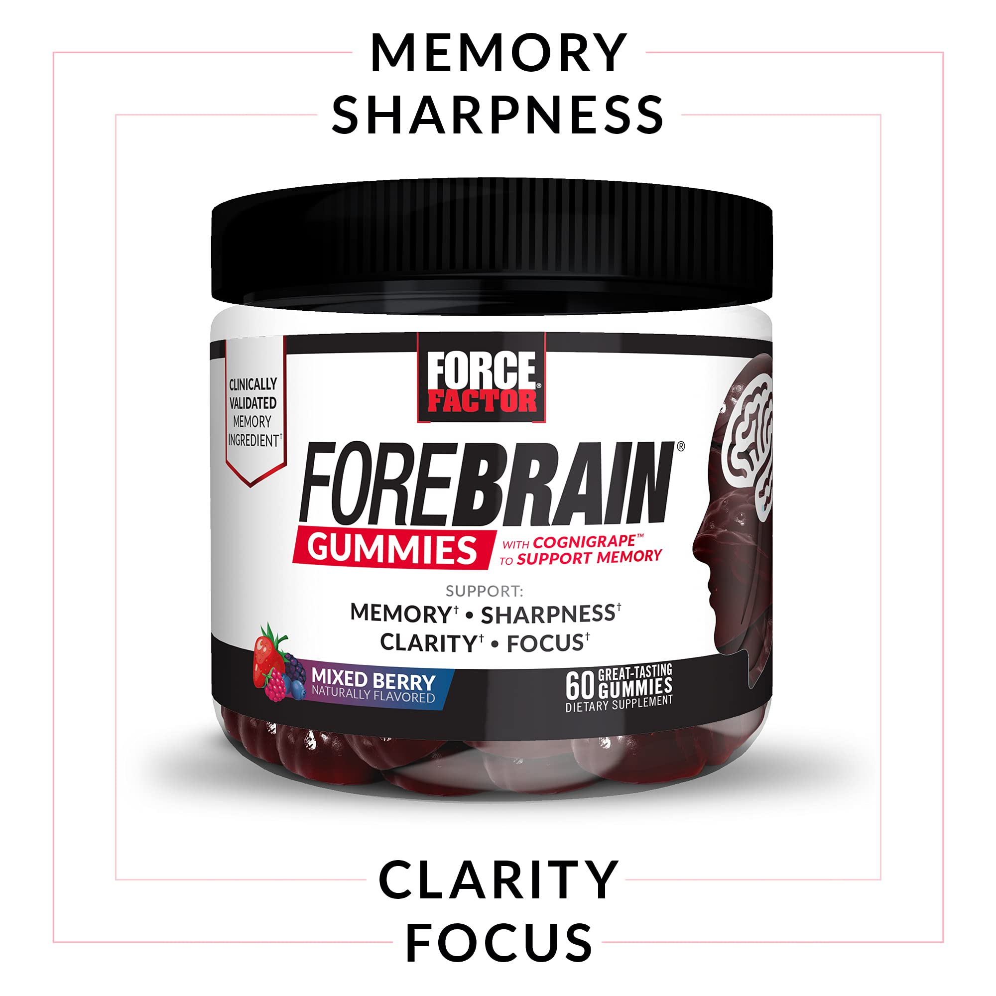 Blended vitamin & mineral supplements for memory