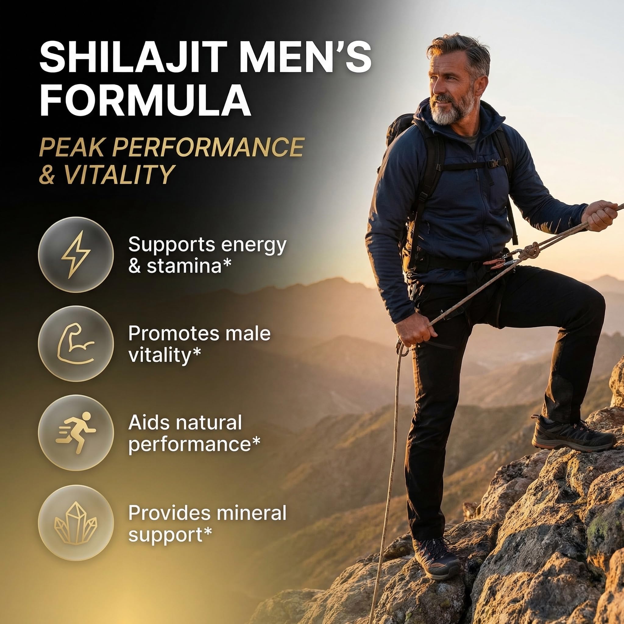 blended vitamin & mineral supplements for men