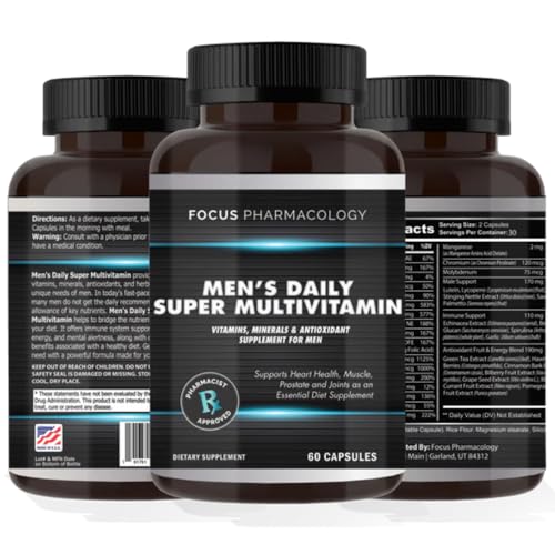 blended vitamin & mineral supplements for men