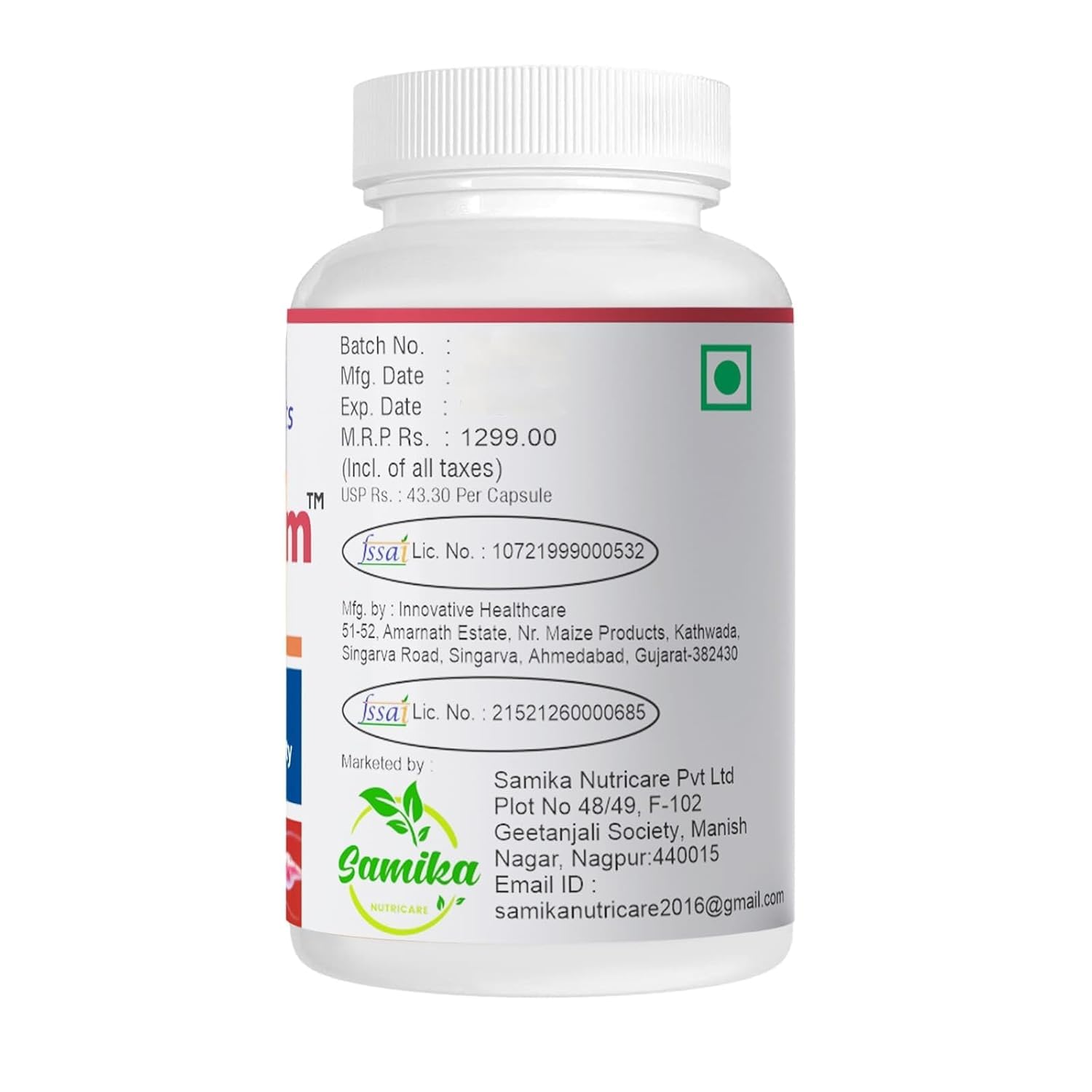 blended vitamin & mineral supplements for men