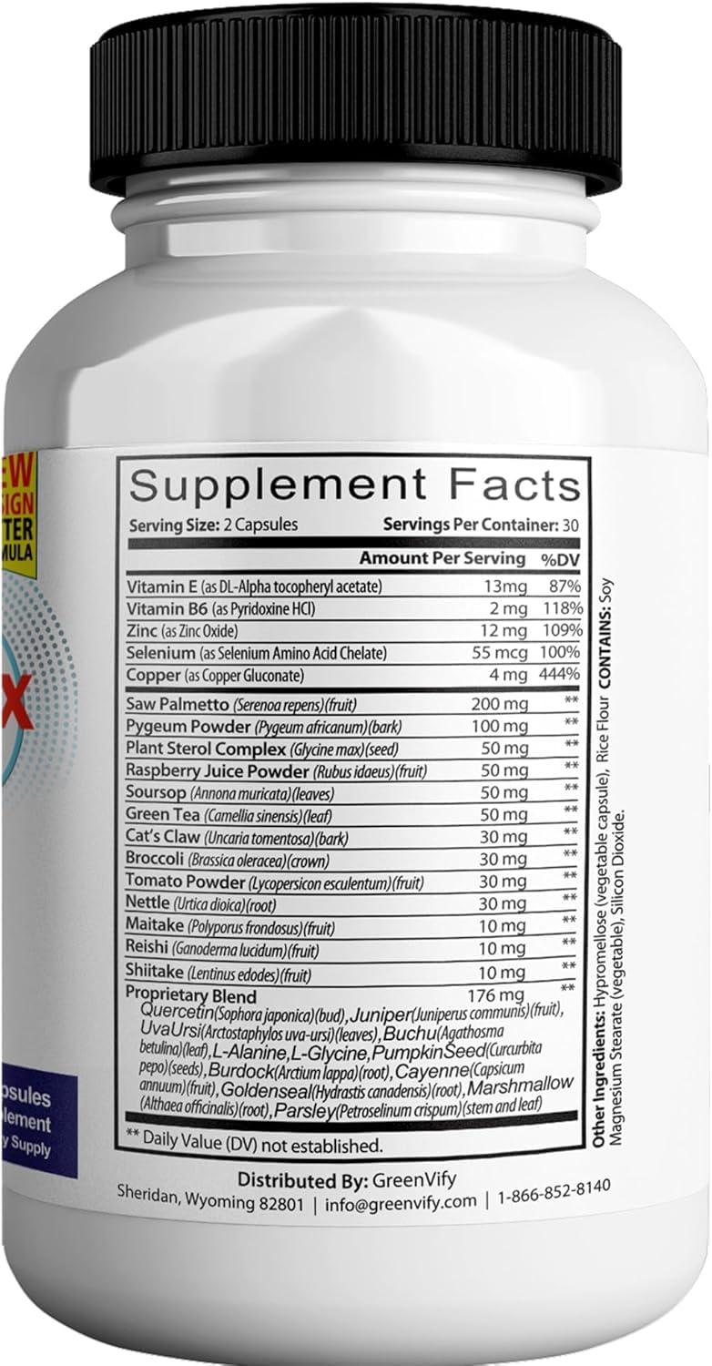 blended vitamin & mineral supplements for men