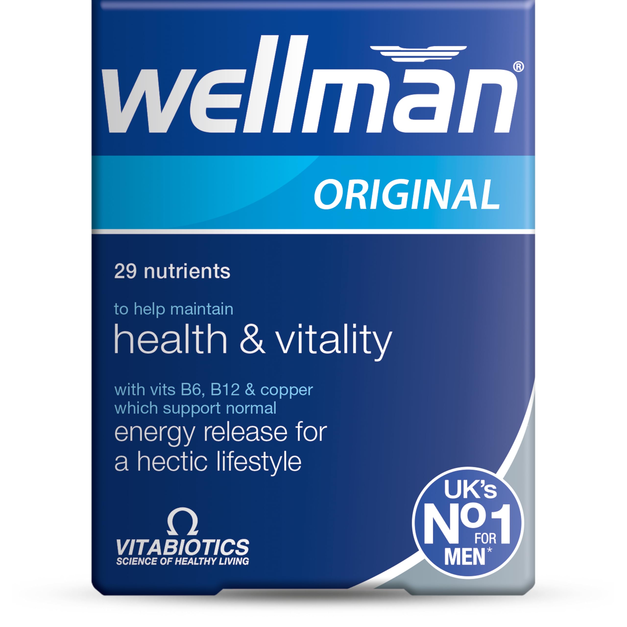 blended vitamin & mineral supplements for men