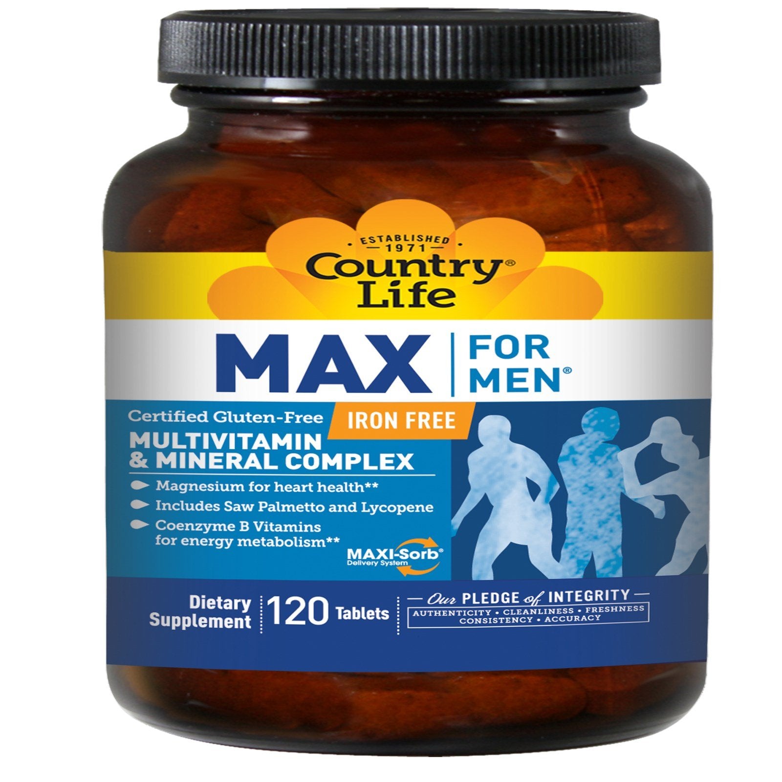blended vitamin & mineral supplements for men