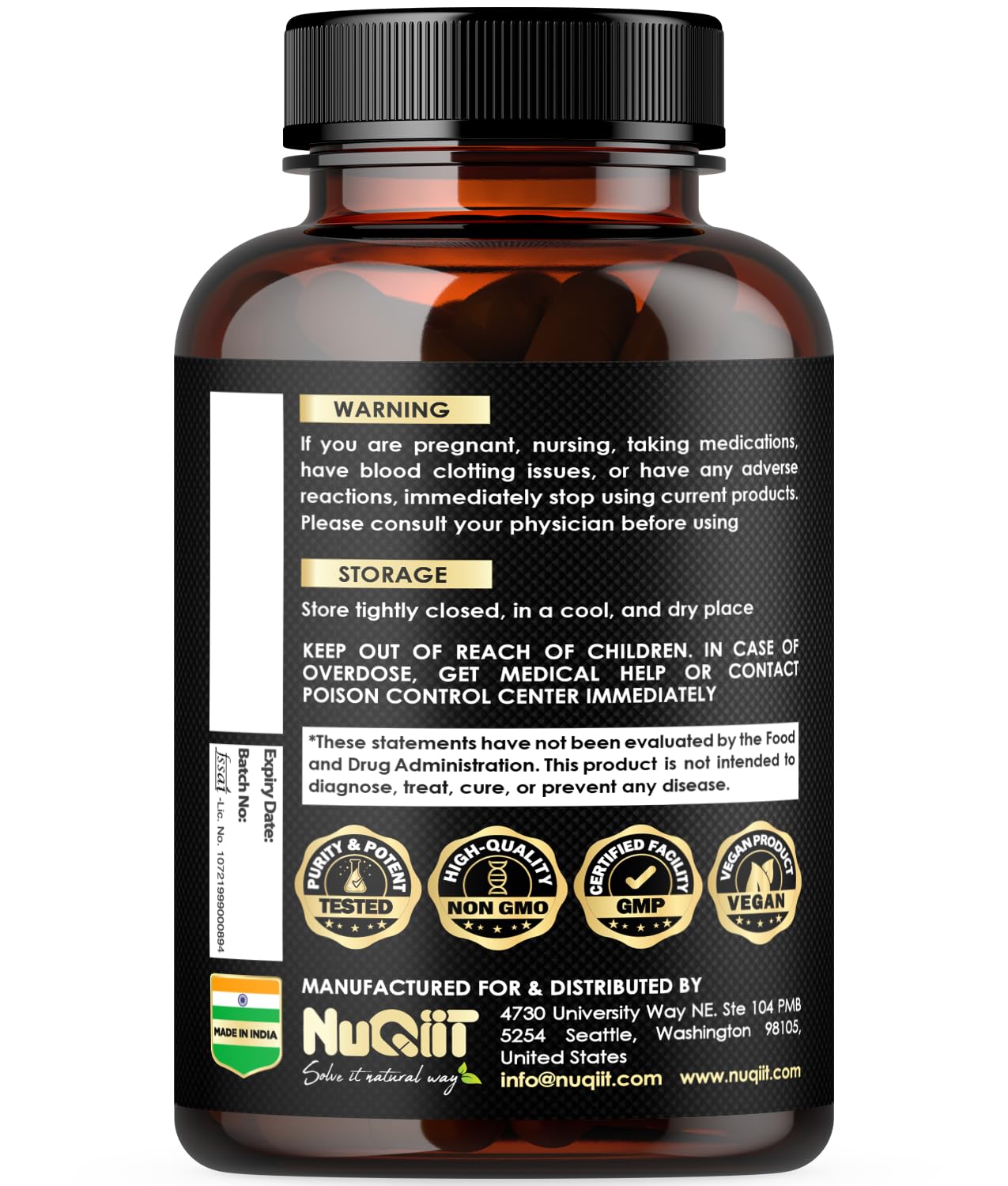 blended vitamin & mineral supplements for men