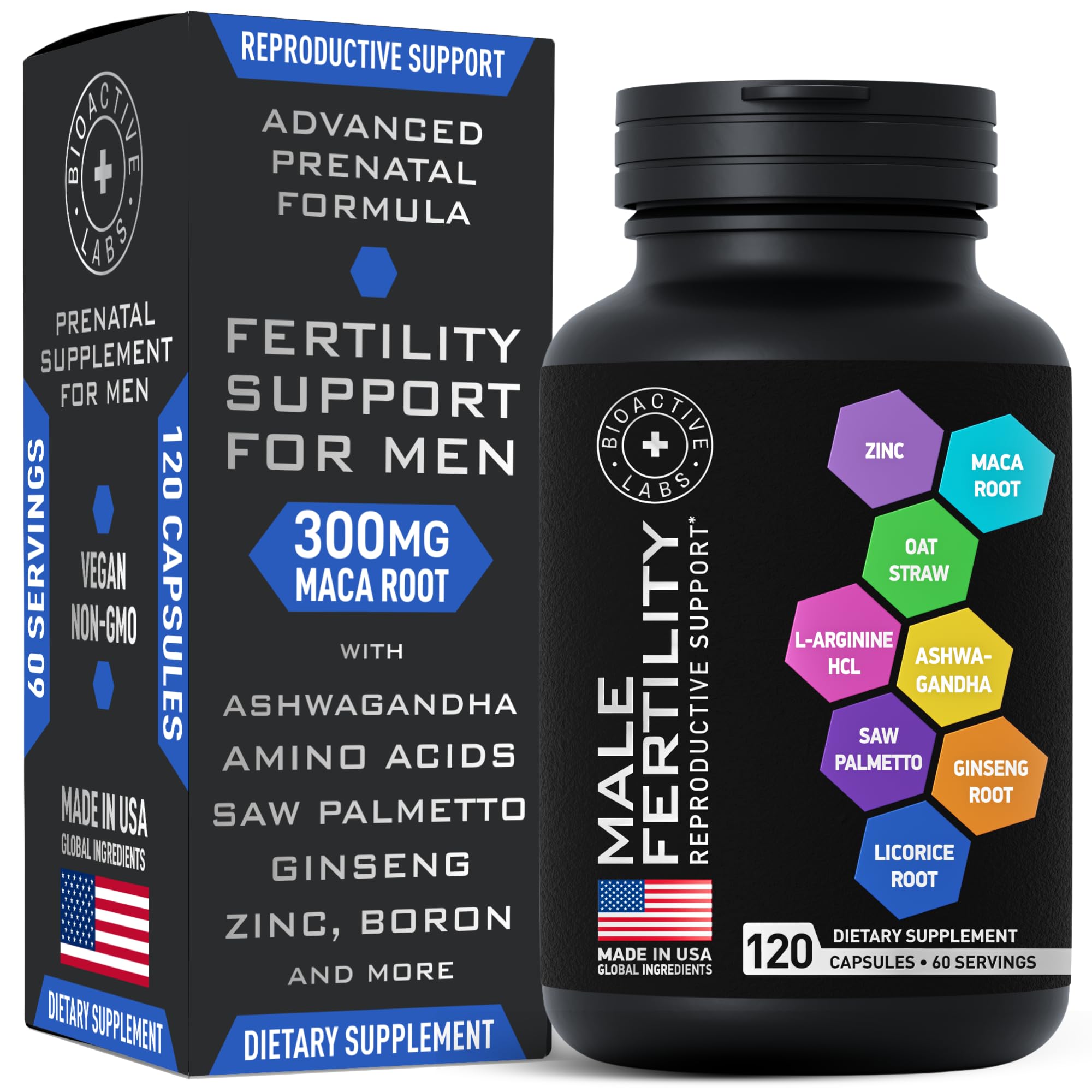 blended vitamin & mineral supplements for men