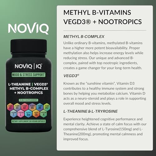 blended vitamin & mineral supplements for mental clarity