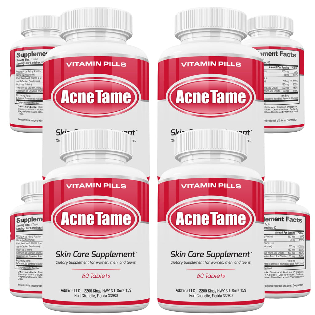 blended vitamin & mineral supplements for oily skin