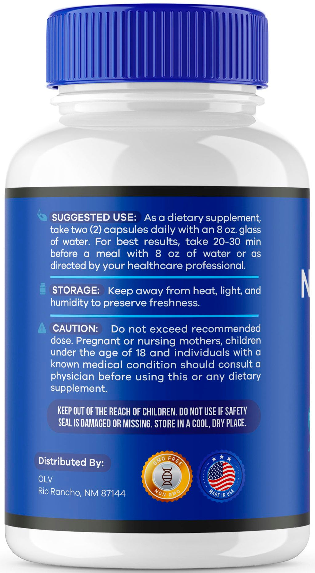 blended vitamin & mineral supplements for overall vitality