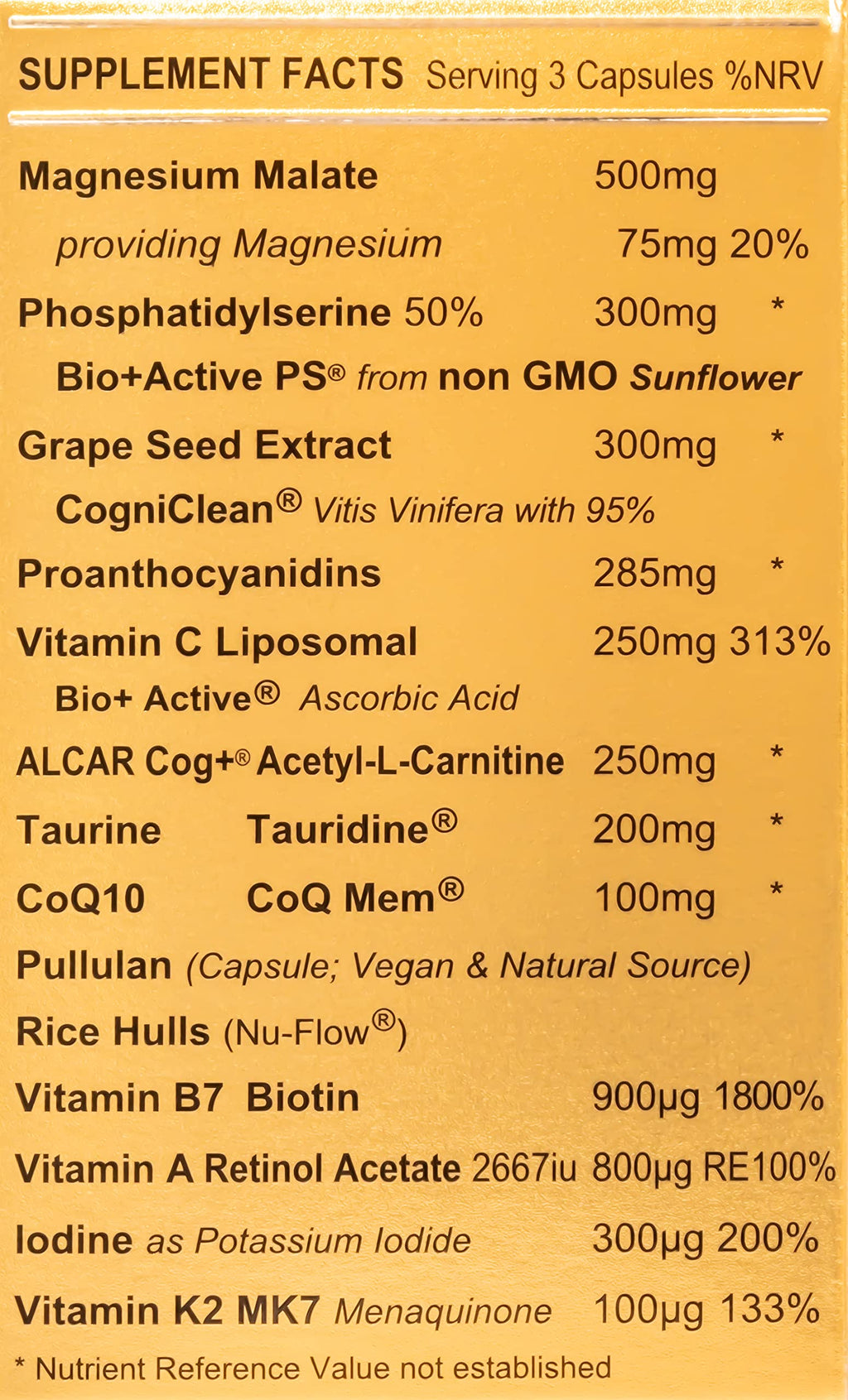blended vitamin & mineral supplements for overall wellness