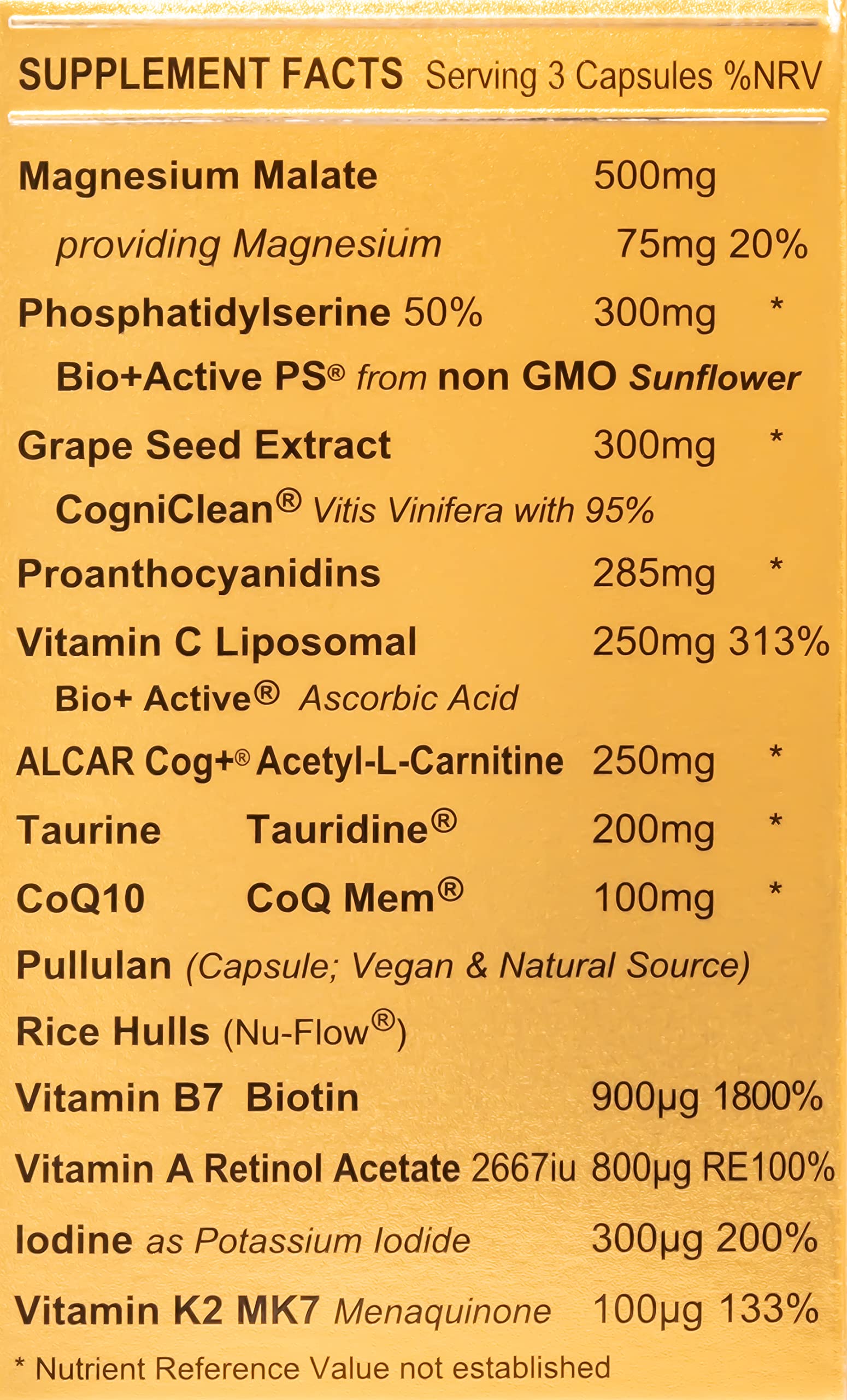 blended vitamin & mineral supplements for overall wellness