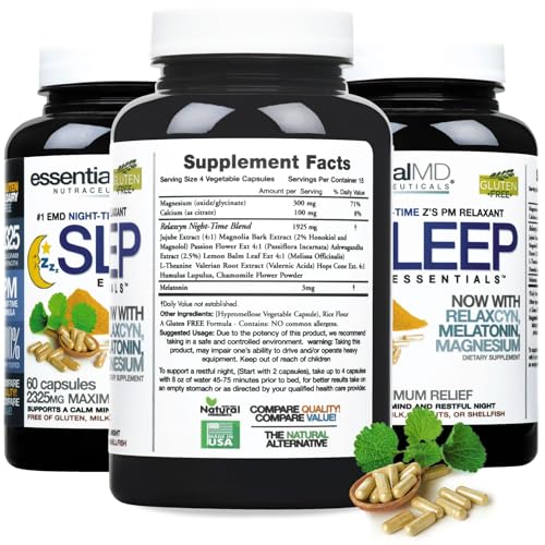 blended vitamin & mineral supplements for peaceful nights