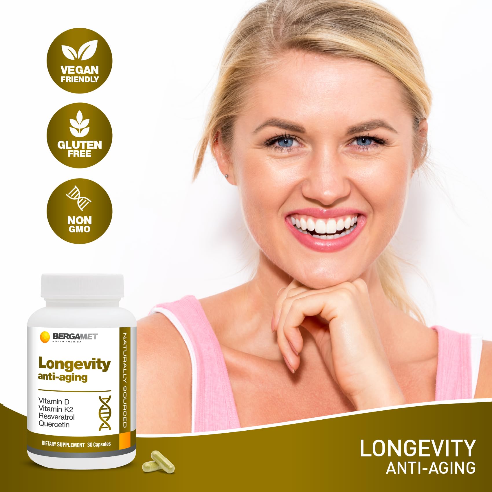 blended vitamin & mineral supplements for radiant skin