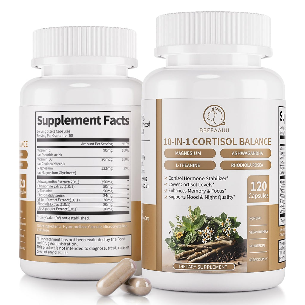 blended vitamin & mineral supplements for relaxation