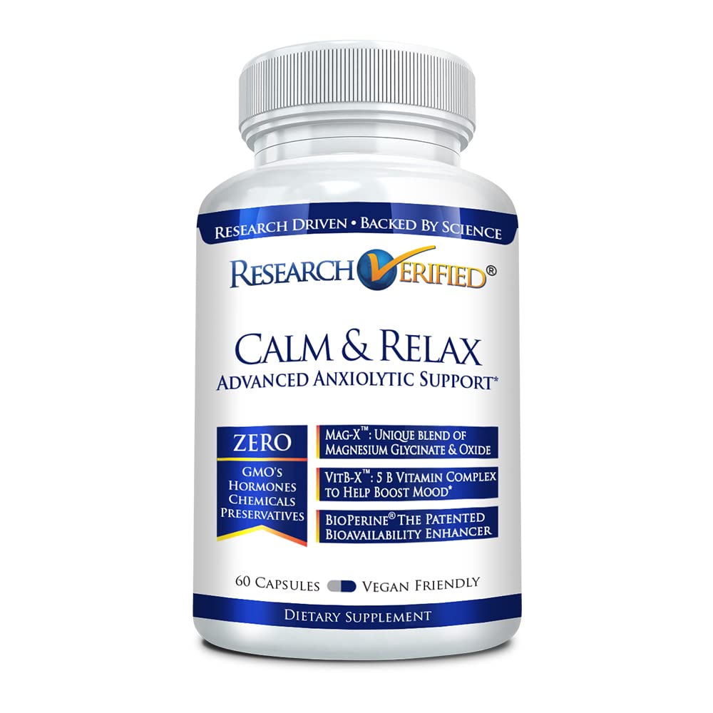 blended vitamin & mineral supplements for relaxation