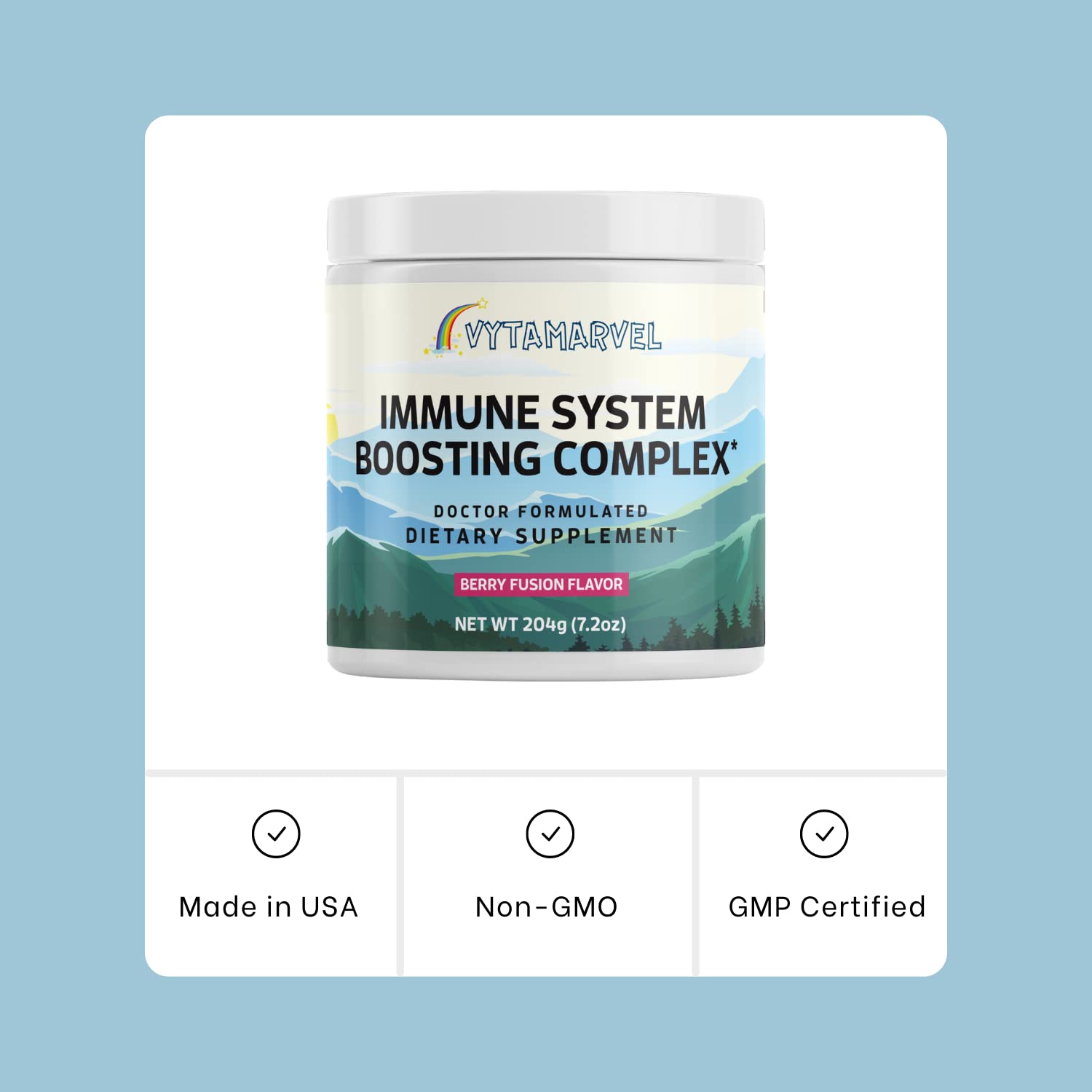 blended vitamin & mineral supplements for seasonal support