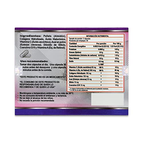 blended vitamin & mineral supplements for skin