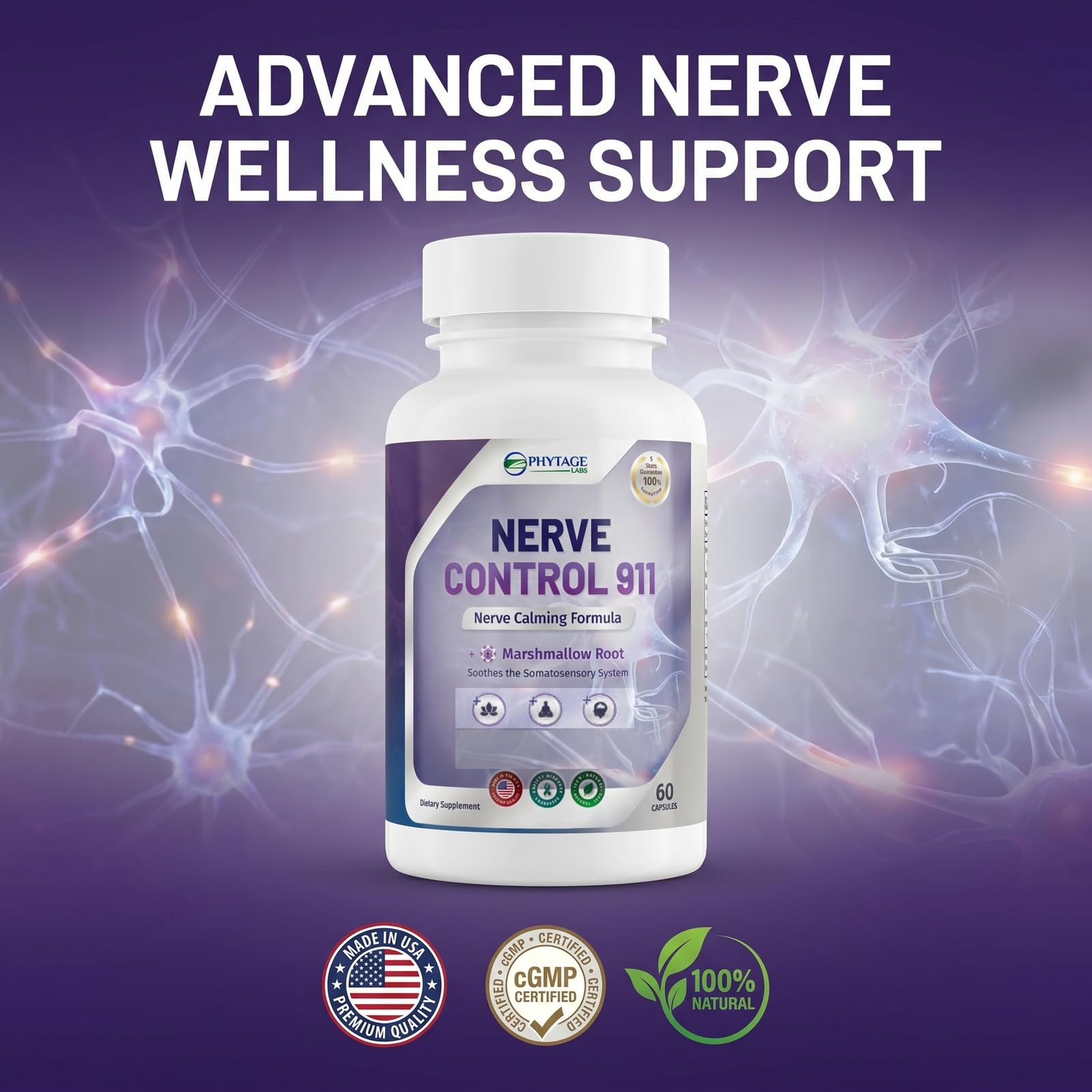 blended vitamin & mineral supplements for stress relief