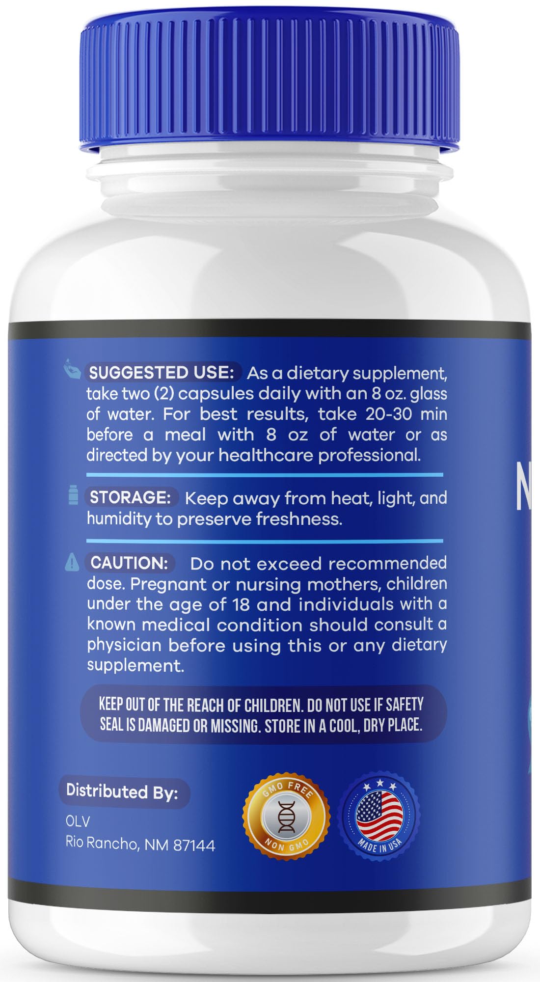 blended vitamin & mineral supplements for stress relief