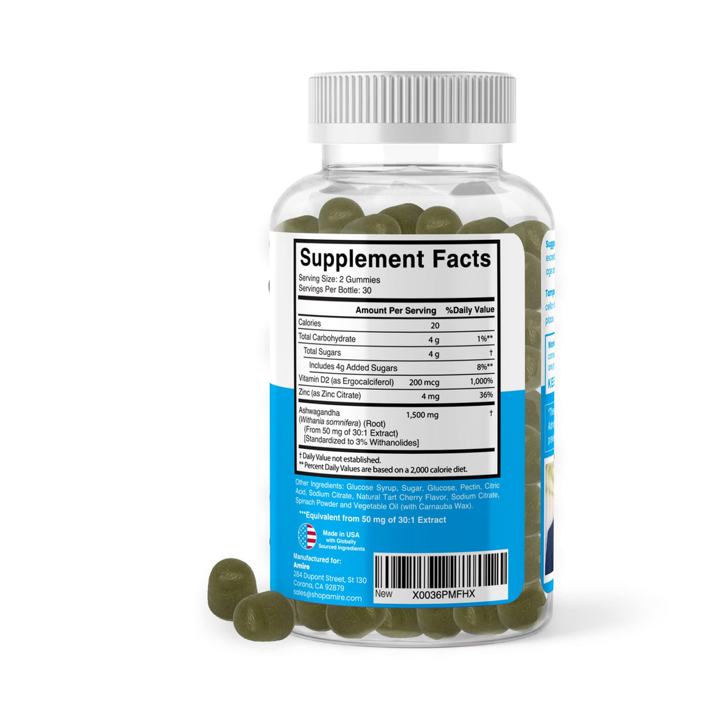 Blended vitamin & mineral supplements for stress relief