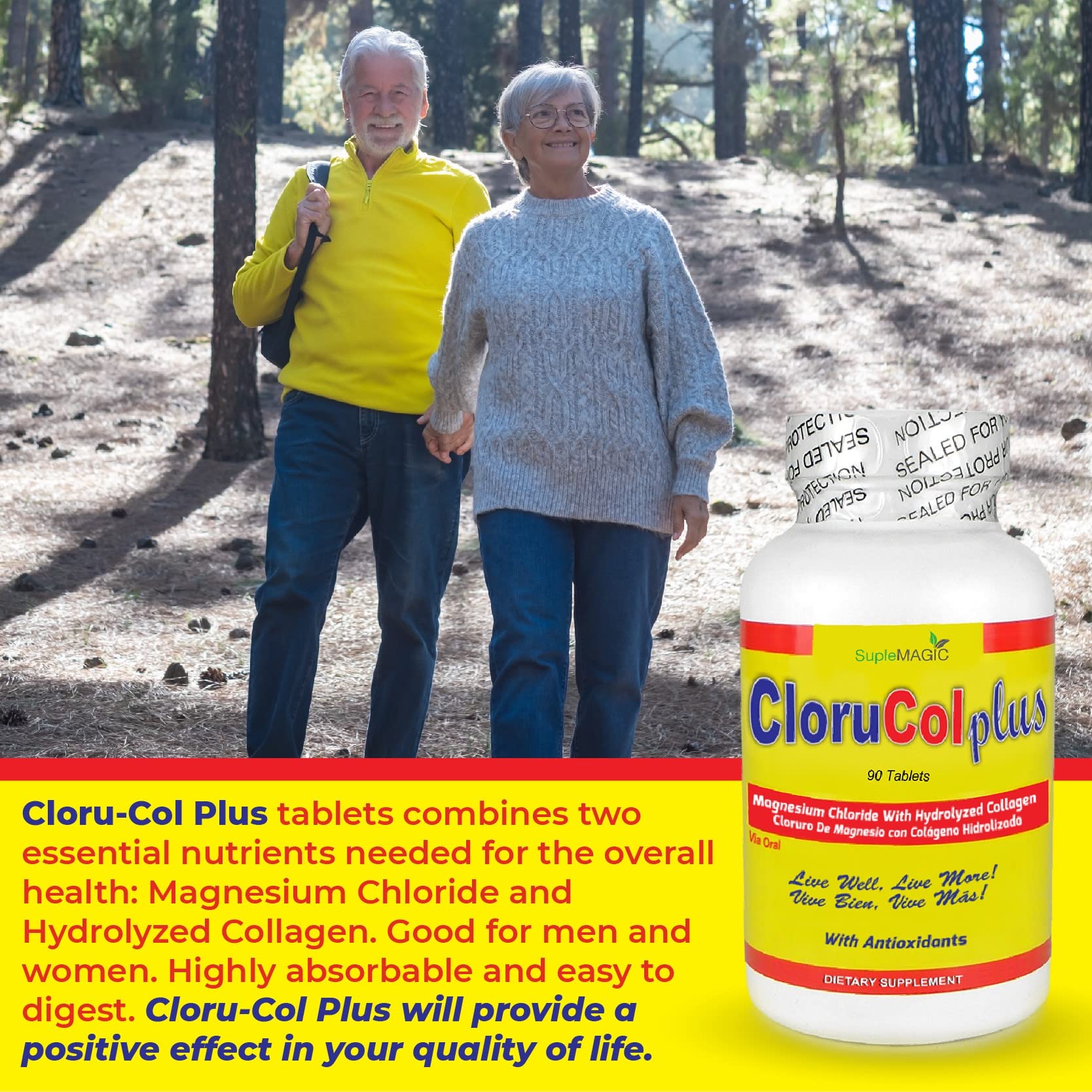 blended vitamin & mineral supplements for stress relief