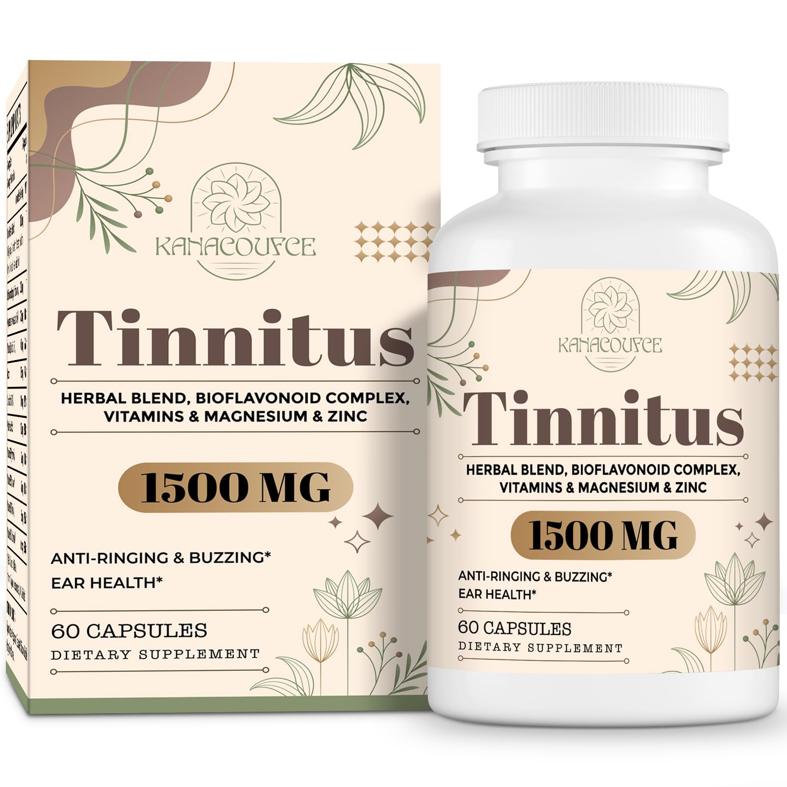 blended vitamin & mineral supplements for tinnitus relief