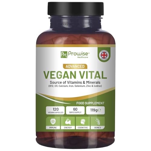 Blended vitamin & mineral supplements for vegans