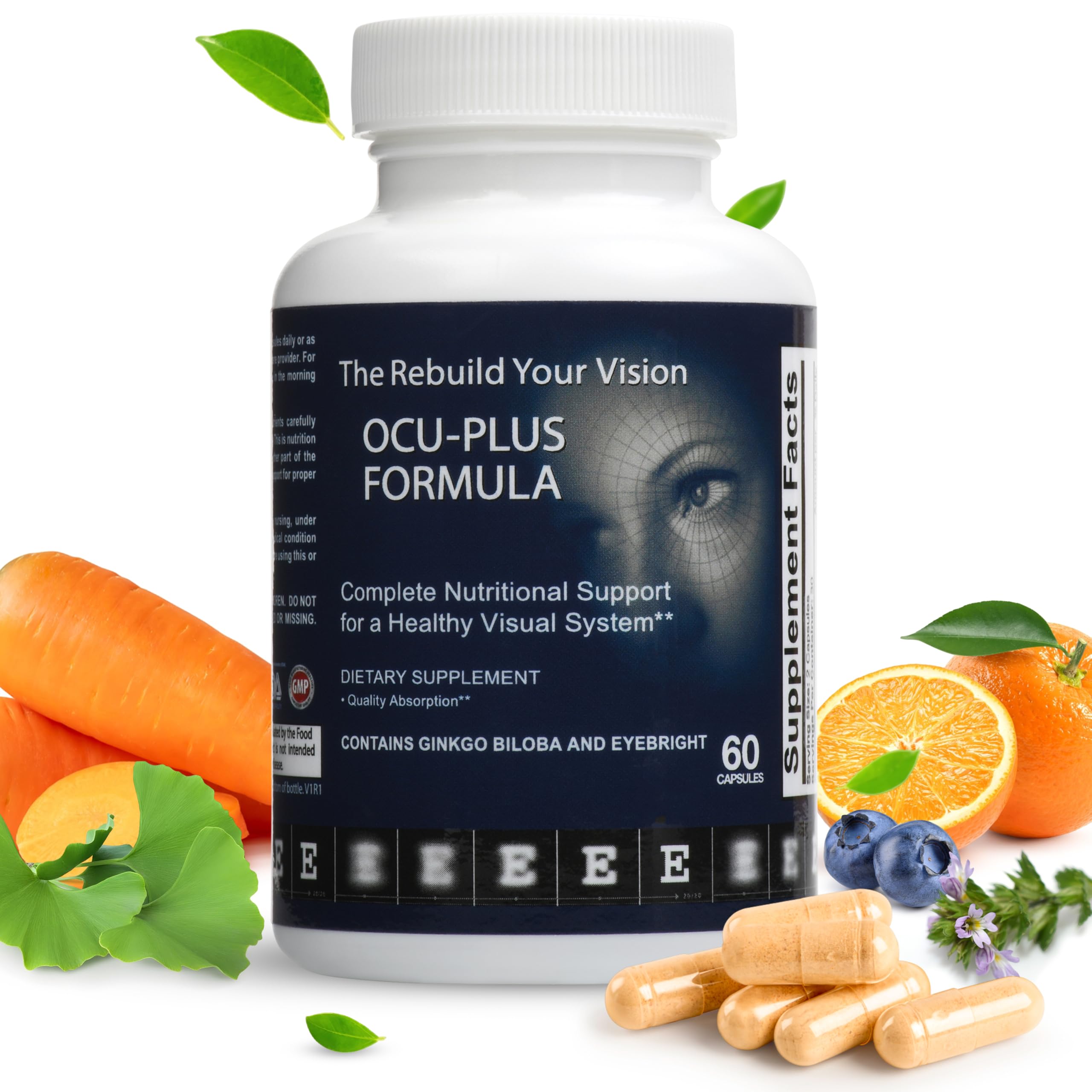 blended vitamin & mineral supplements for vision