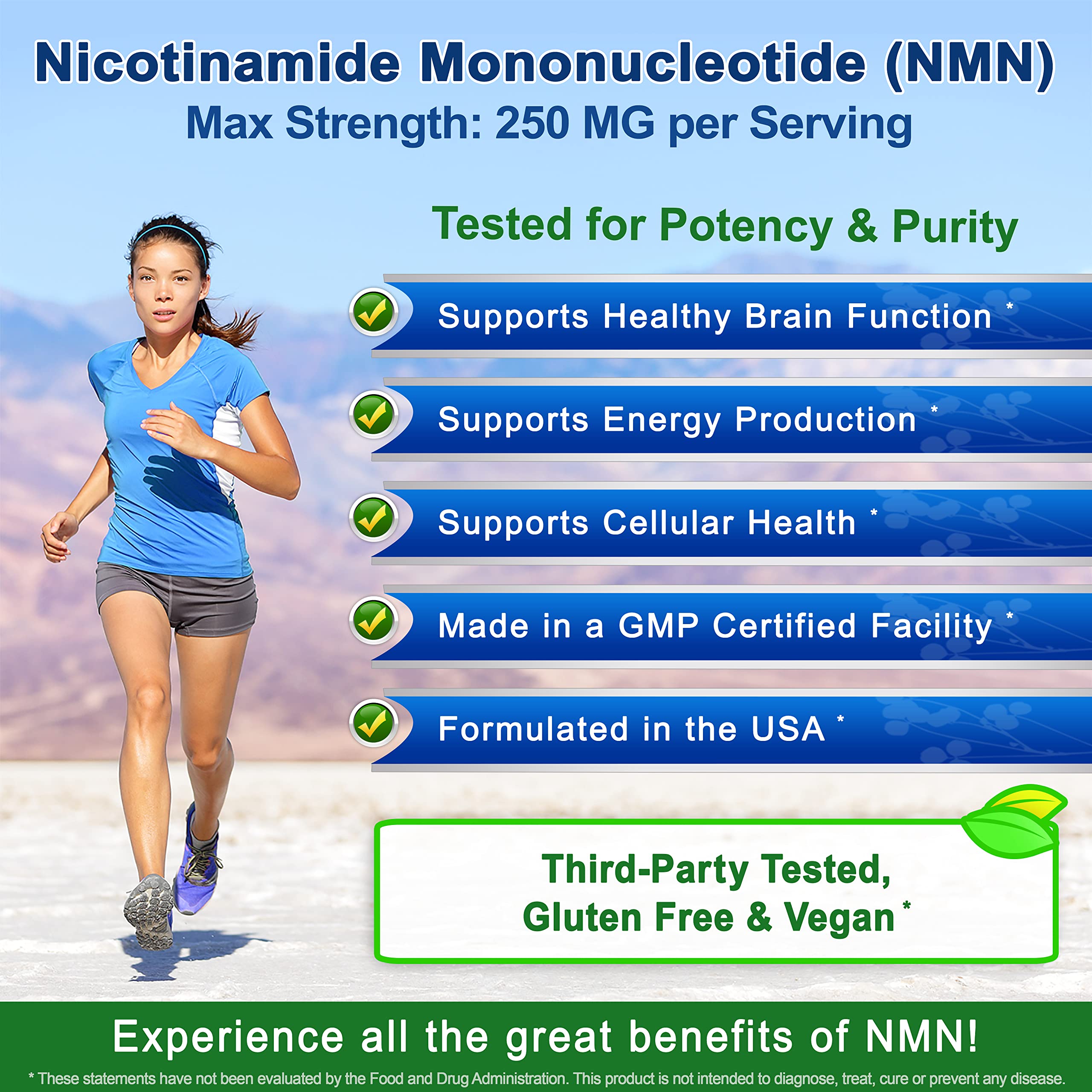 Blended vitamin & mineral supplements for vitality
