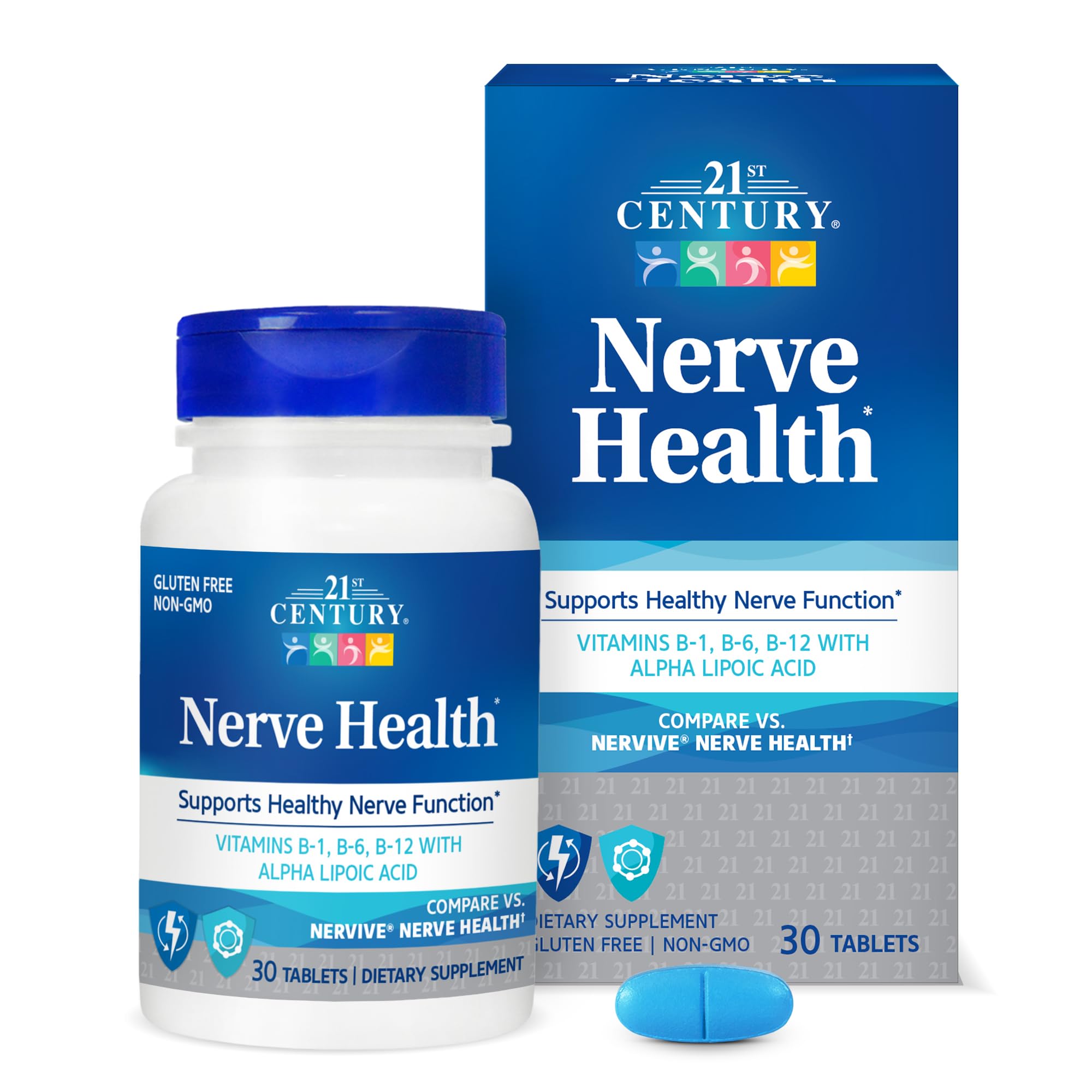 Blended vitamin & mineral supplements for vitality