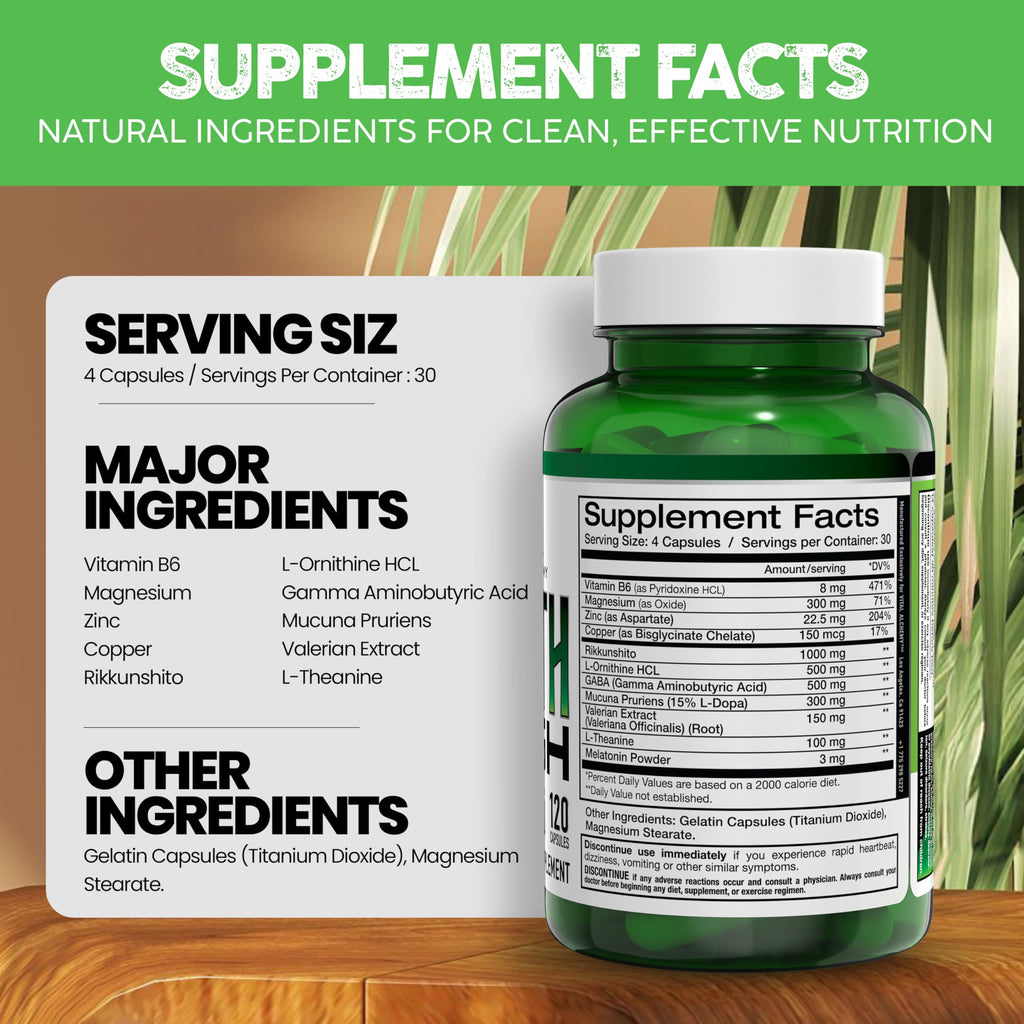 blended vitamin & mineral supplements for wellness