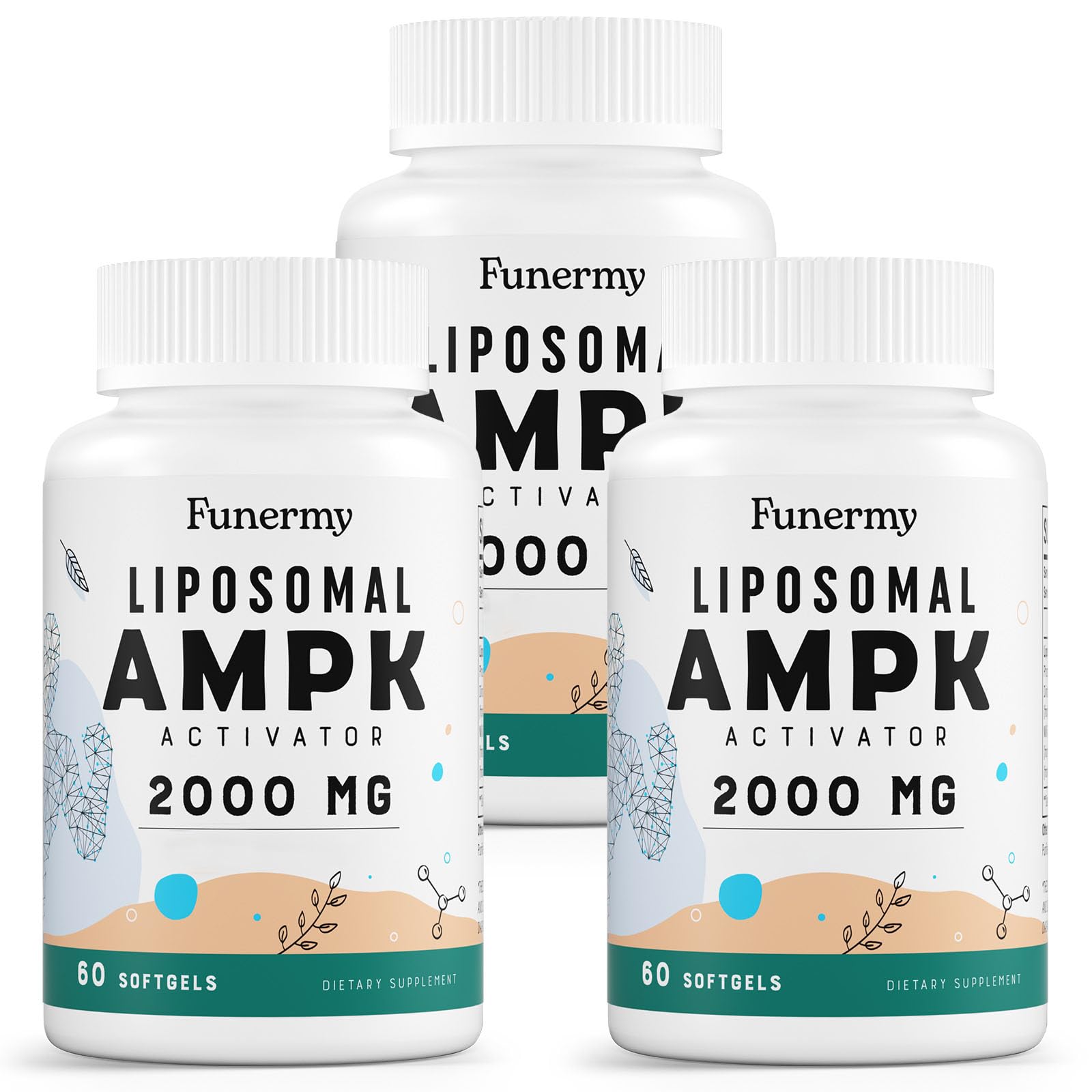 Blended vitamin & mineral supplements for wellness