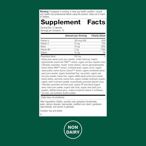 blended vitamin & mineral supplements for wellness