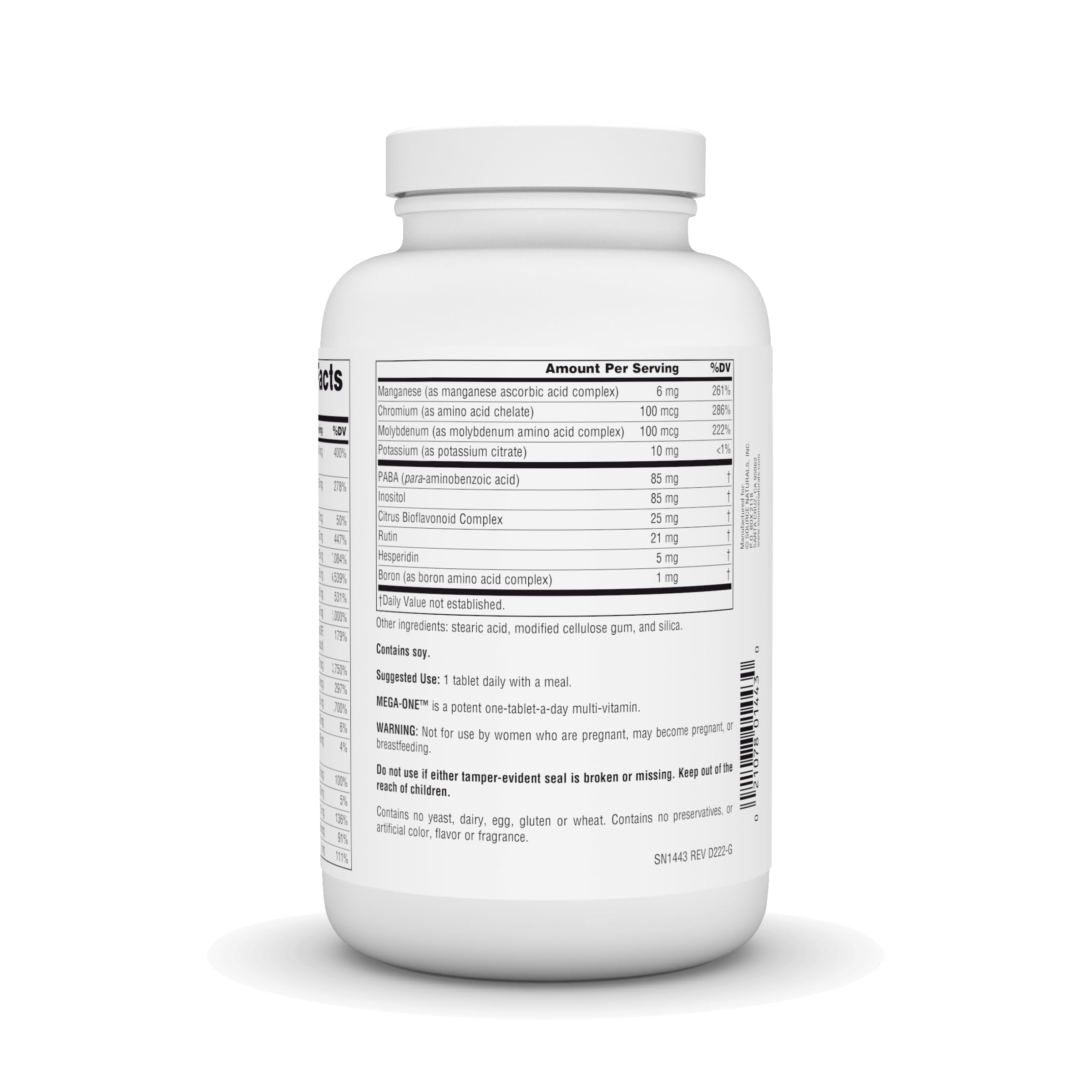 Blended vitamin & mineral supplements for wellness