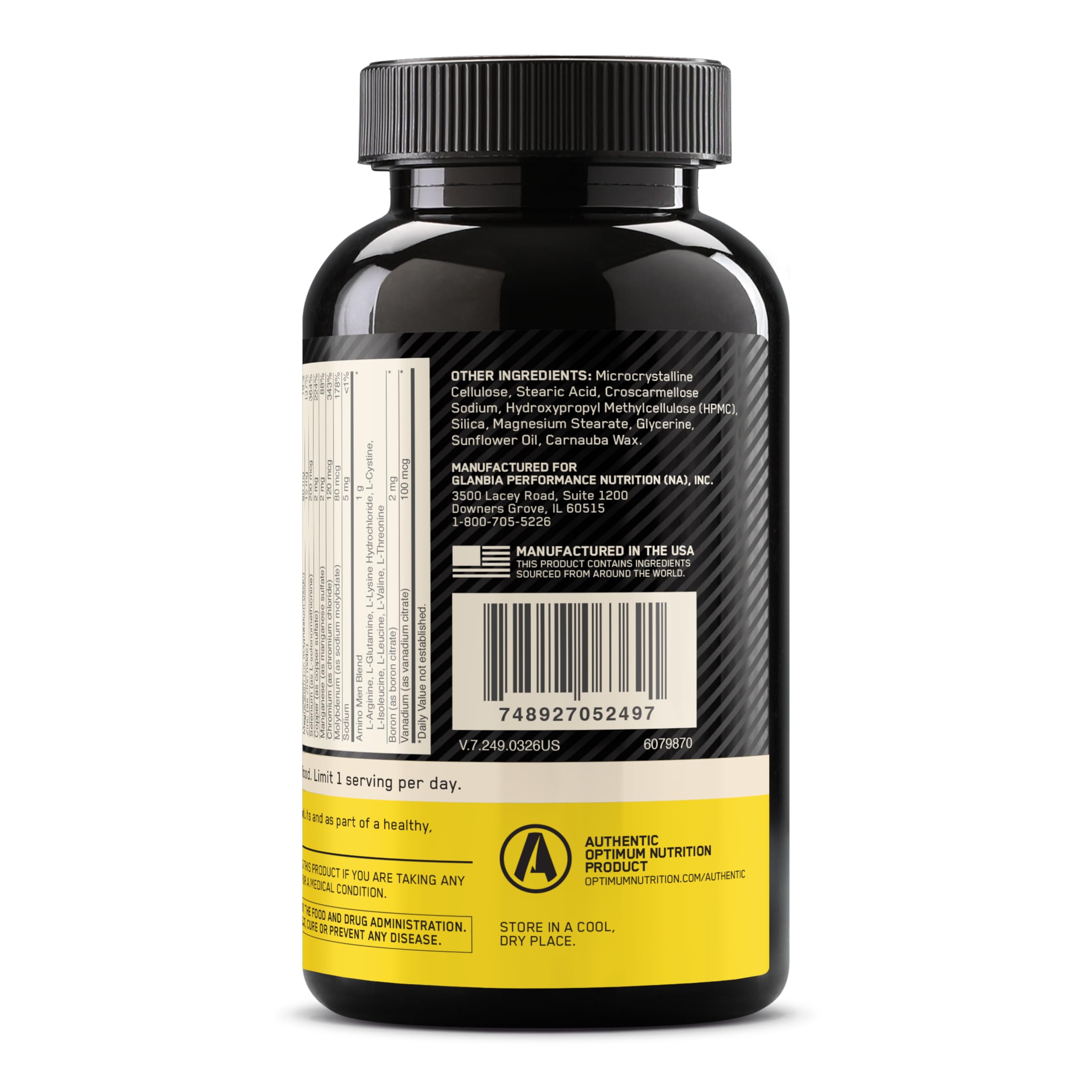 blended vitamin & mineral supplements for wellness