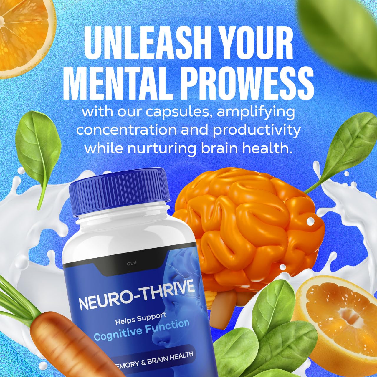 blended vitamin & mineral supplements for wellness
