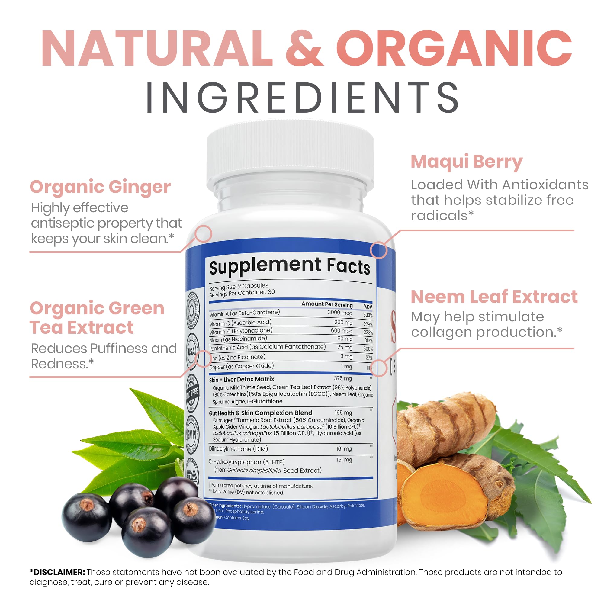 blended vitamin & mineral supplements for women