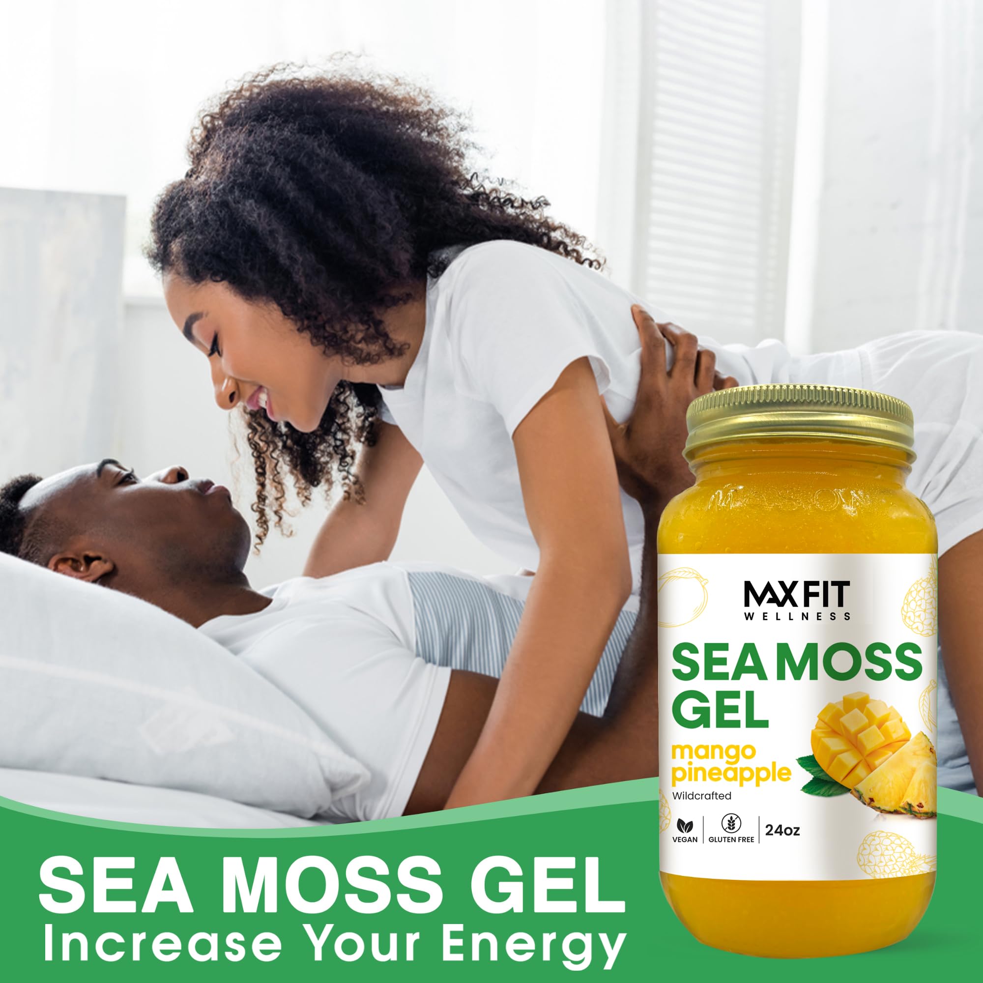 Blended vitamin & mineral supplements gel