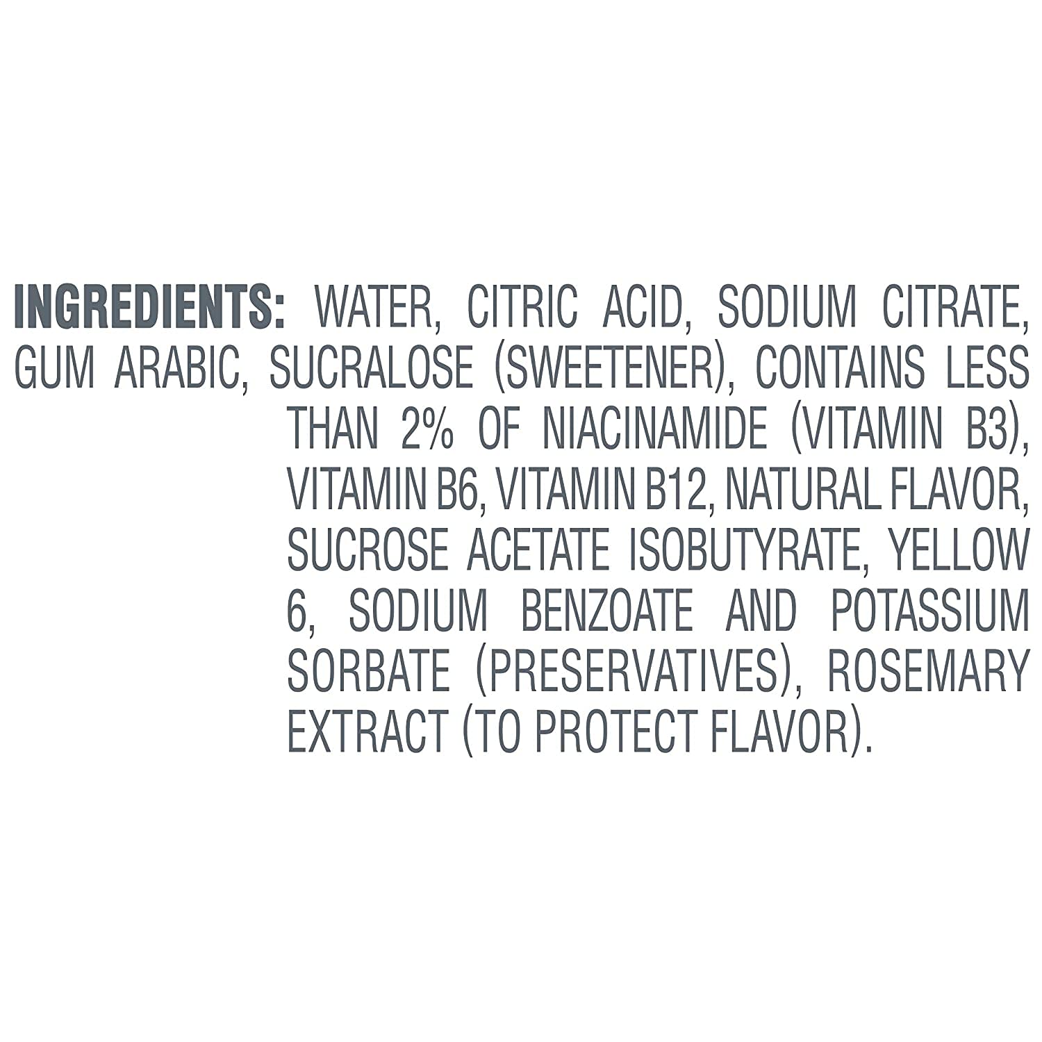 Blended vitamin & mineral supplements in a bottle